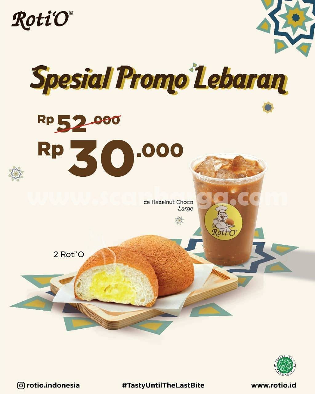 Promo ROTI O Spesial DISKON LEBARAN | scanharga