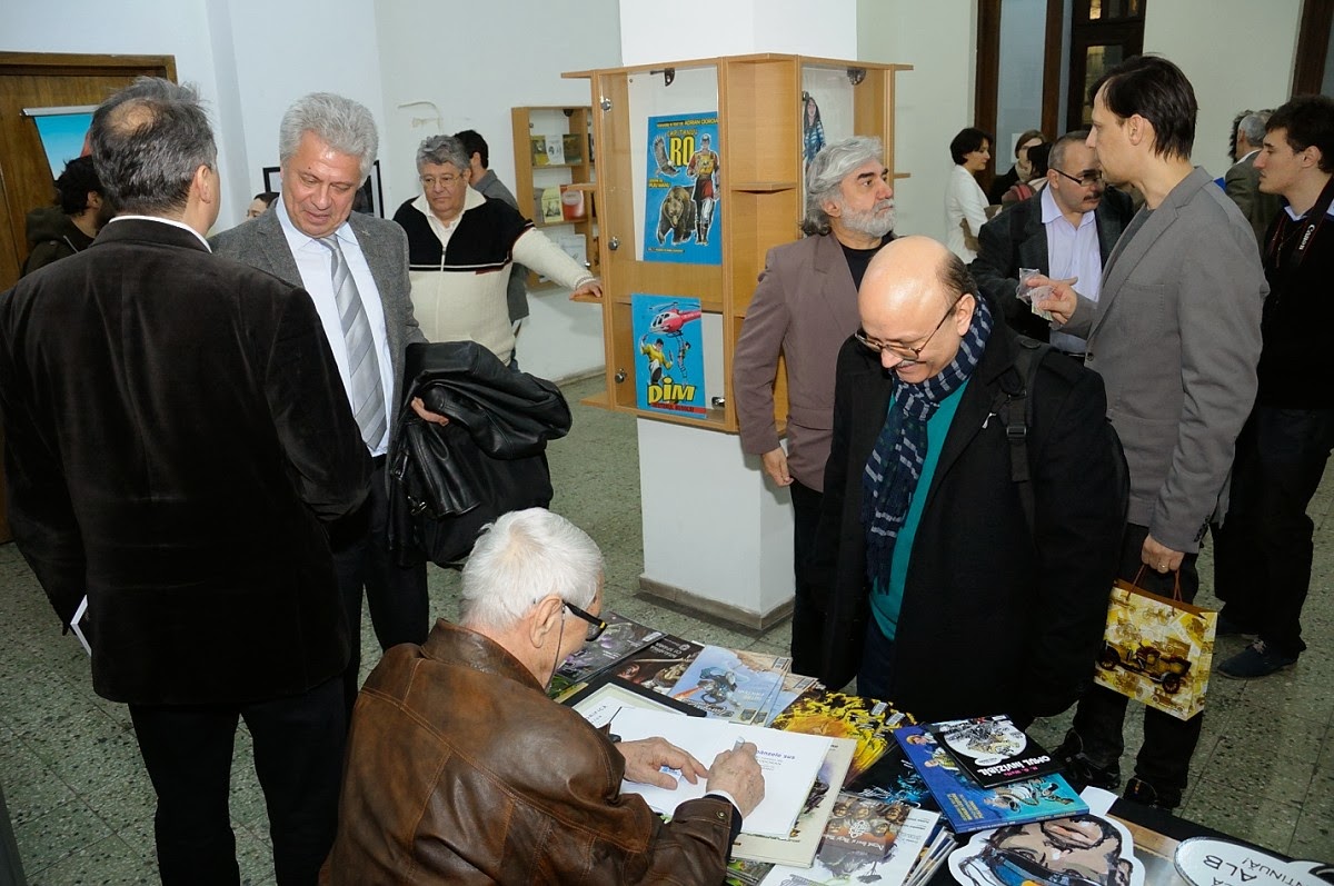 Benzi Desenate: Maestrul Puiu Manu la Facultatea de Istorie