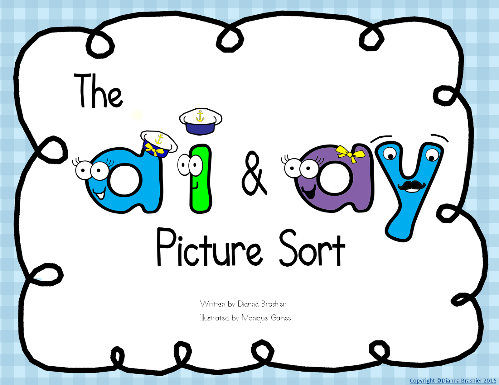 Teachers R US: ai ay Story, Printable Story, Wall Signs, and Activity ...