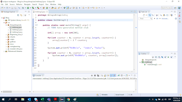 Utilizando Matrices en Java Parte 1