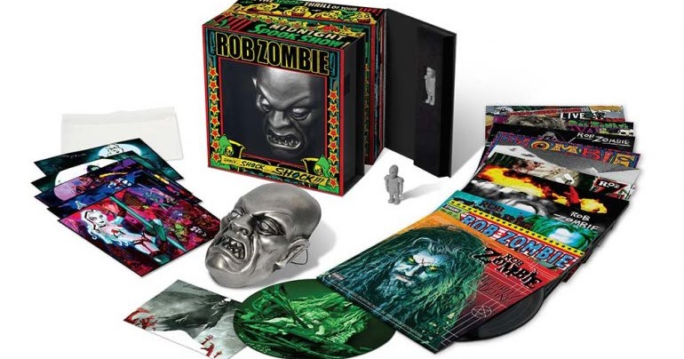 Caixa reúne toda a discografia de Rob Zombie em vinil