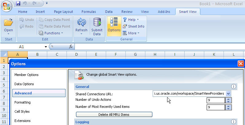 Oracle Application's Blog: How to Setup Smart view in Oracle Fusion ...