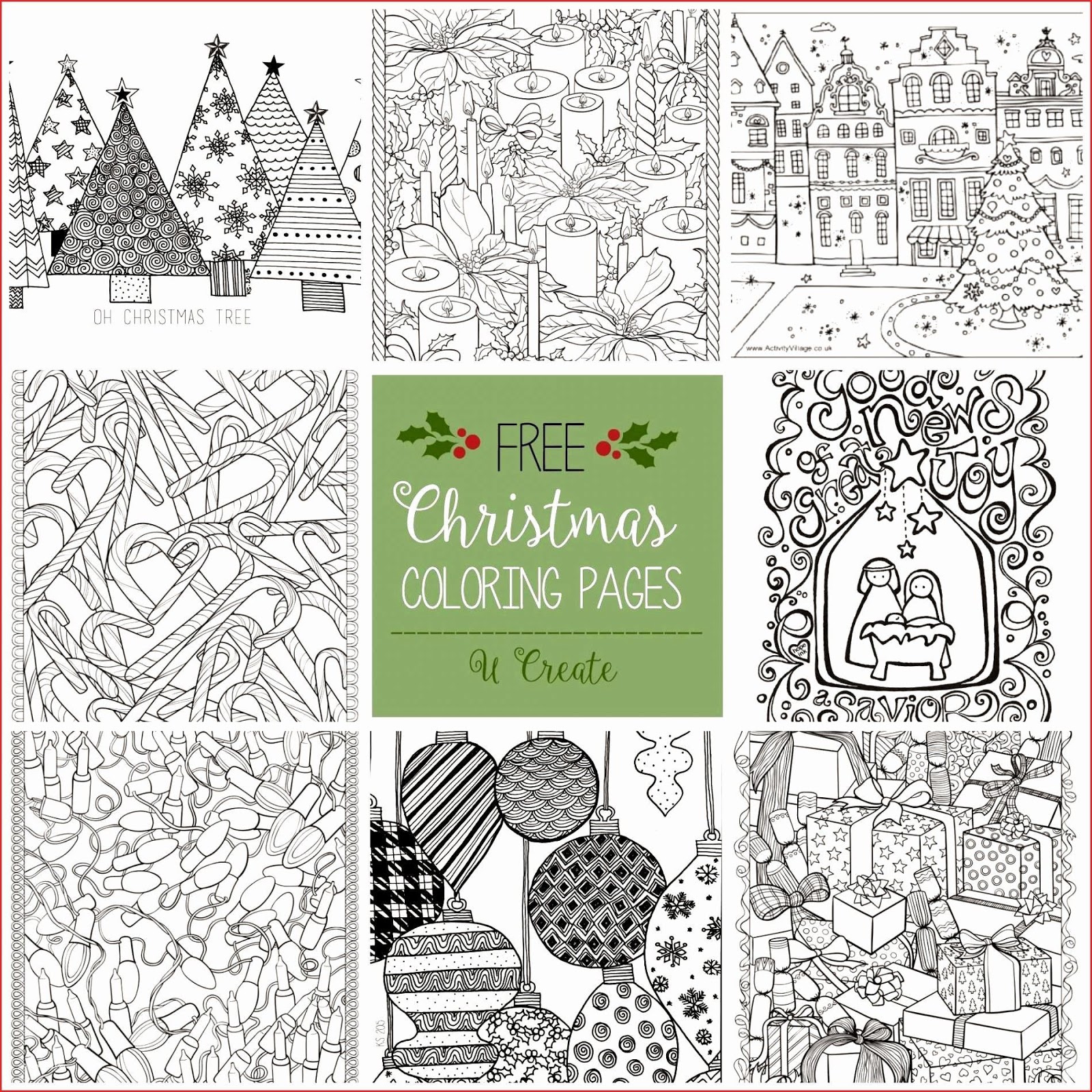 Printable Christmas Coloring Pages Free Coloring Print printable-christmas-coloring-pages-free-coloring-print
