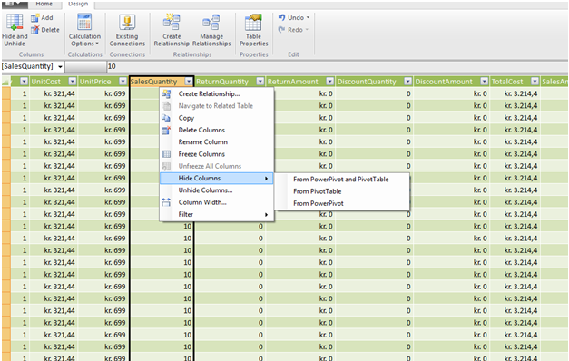 SQL, BI, and Information Management: A Simple Tutorial on PowerPivot (2)