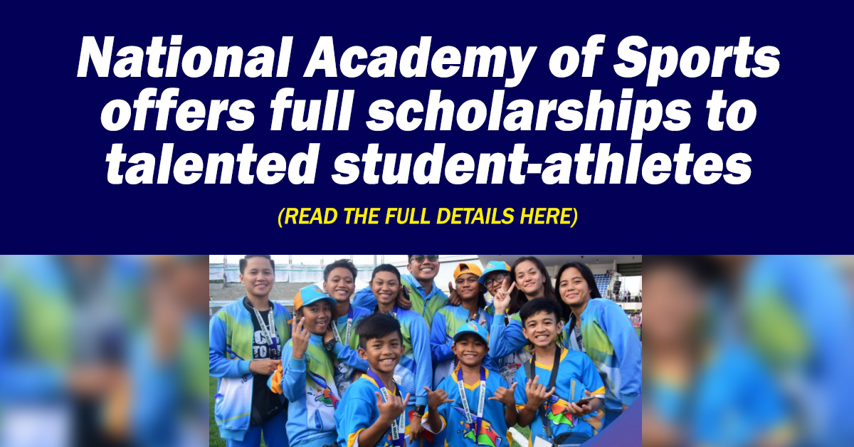 National Academy of Sports offers full scholarships to talented student ...