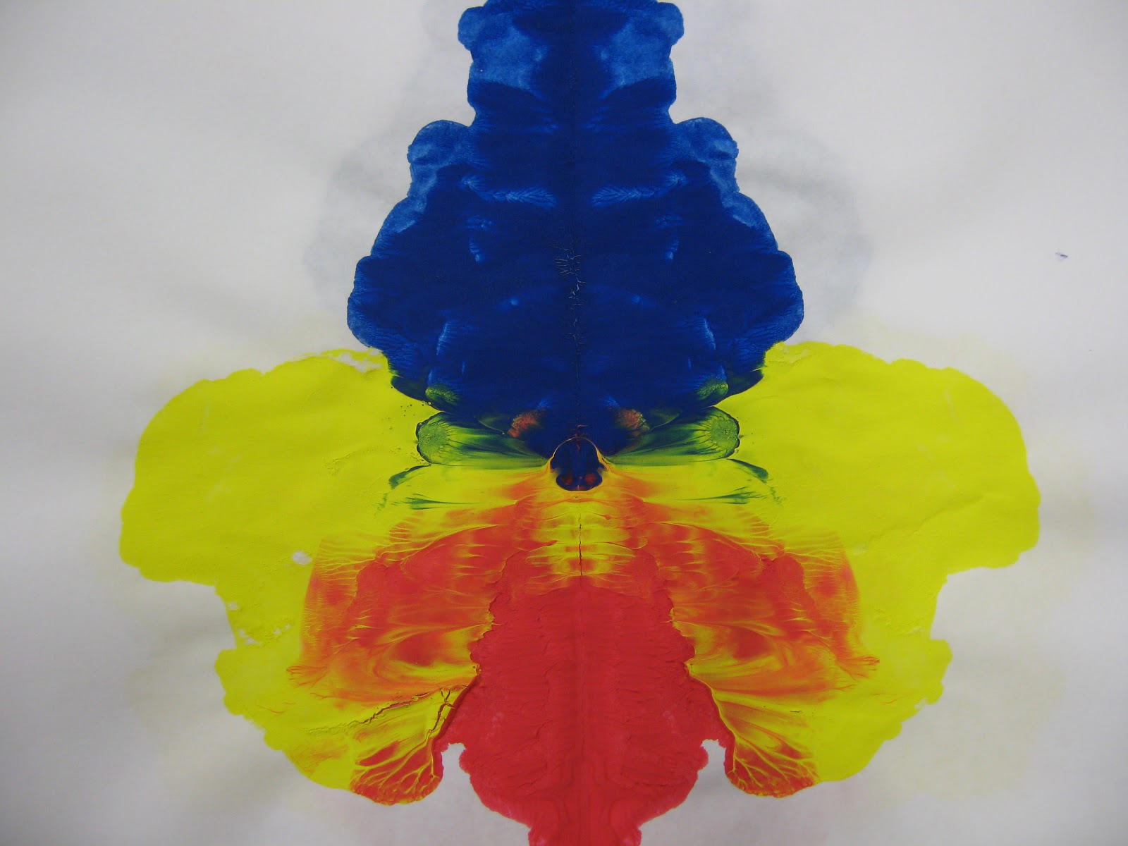 What's New in the Nelson Art Room?: Kindergarten Primary Color "Splats"