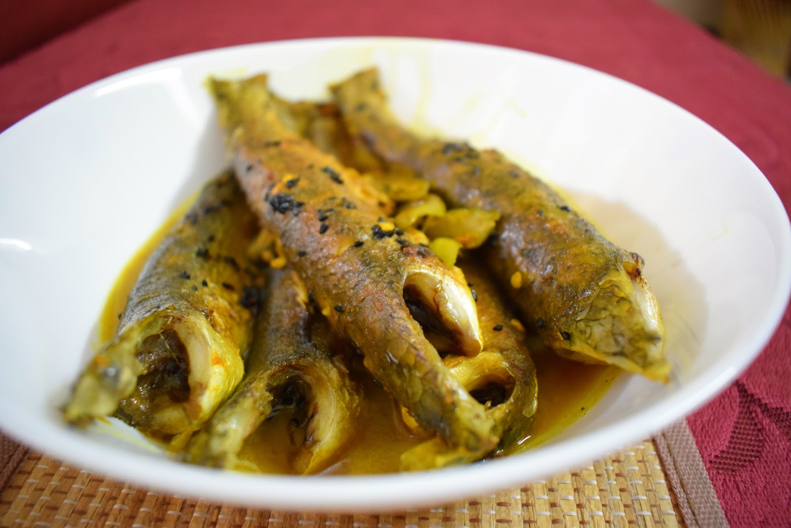 Tel - Jhal way of cooking fish