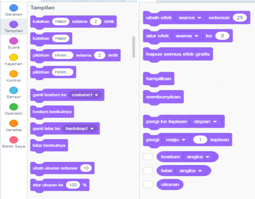 BLOK KODE PADA SCRATCH ~ Belajar TIK BLOK KODE PADA SCRATCH ~ Belajar TIK