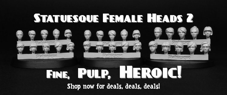 Wargame News and Terrain: Statuesque Miniatures: New Statuesque Fine ...
