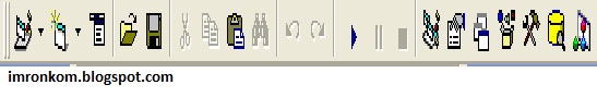Menu, Toolbar dan ToolBox pada Visual Basic 6.0 | Imron