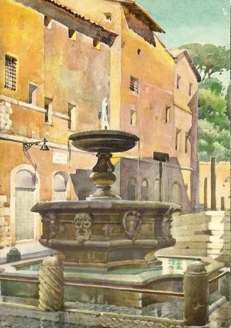 SALA D'ATTESA 1: Angelo Marinucci acquarellista