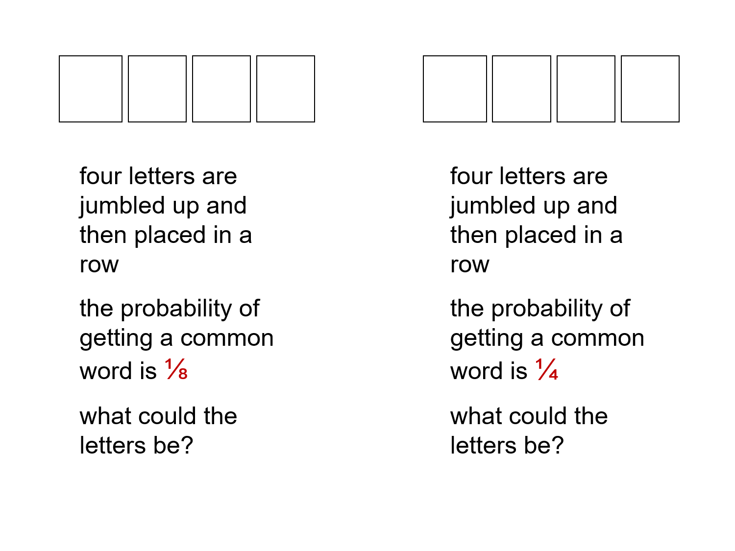 MEDIAN Don Steward mathematics teaching: probability and words
