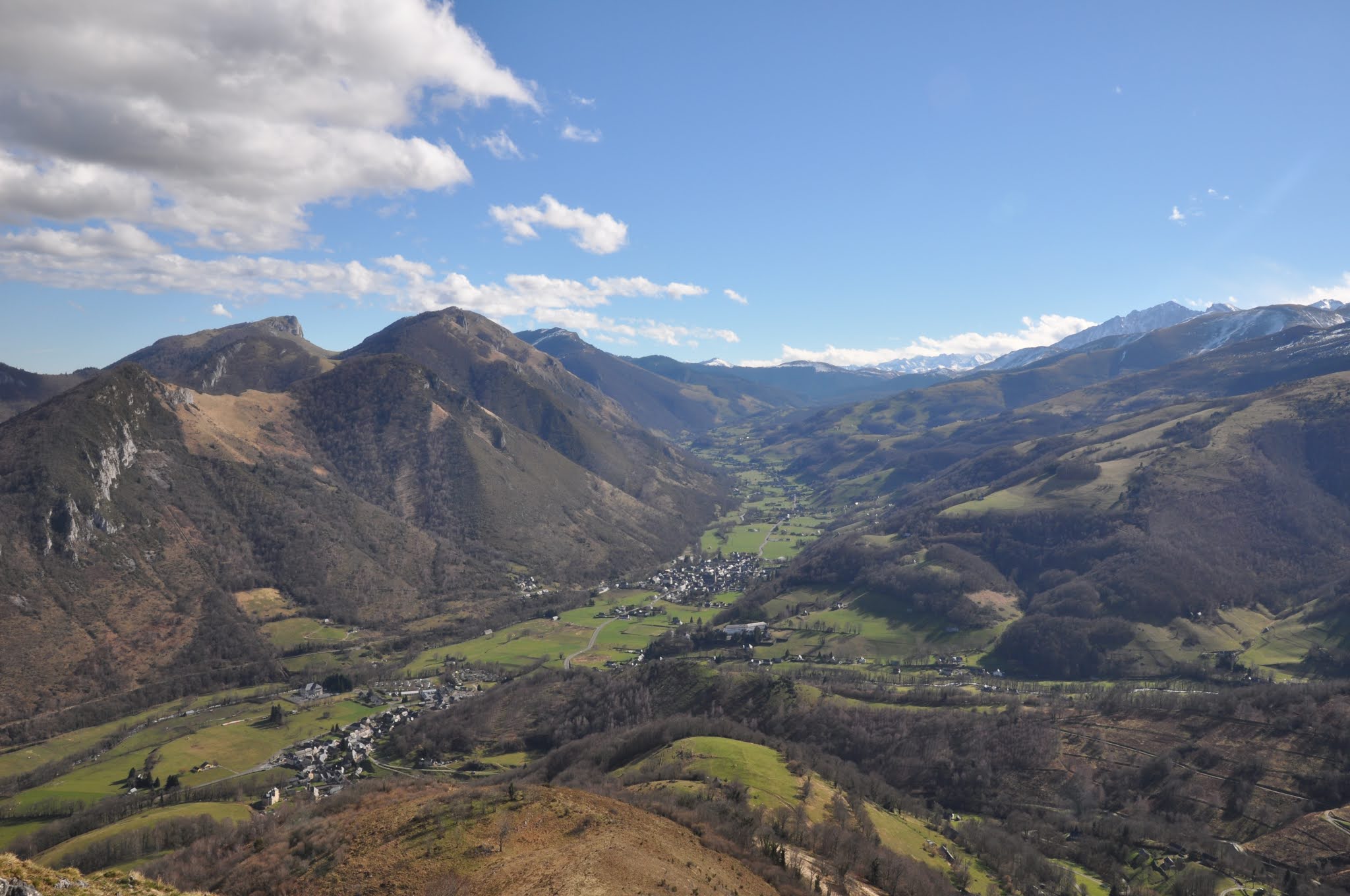 Monné 1259m, Petit Monné, 1172m et Tucou, 950m, depuis Bagnères de Bigorre.
