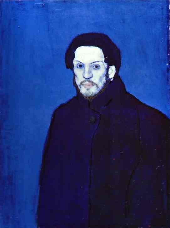 Pynguyn: Auto-retrato de Picasso (período Azul)