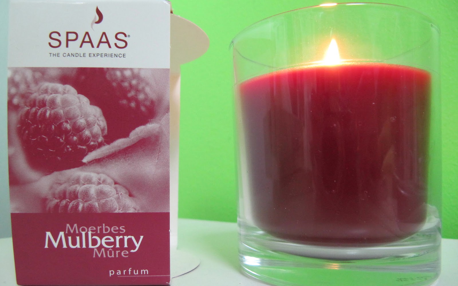 ToooBeauty ♡: SPAAS Geparfumeerde Kaars - Moerbes