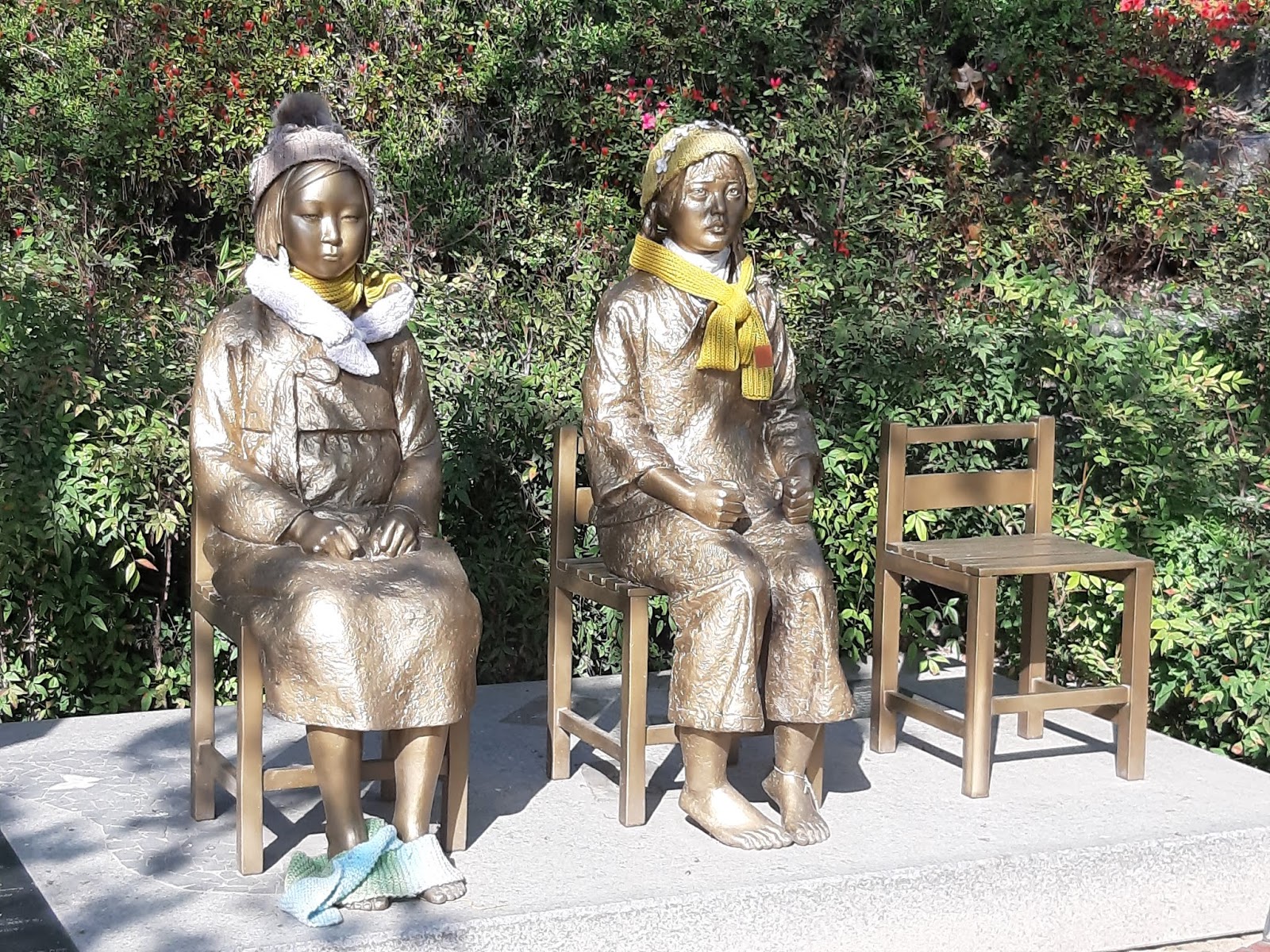 EthnoScopes : Tracks of an Anthropologist: Korea-China Comfort Women Statue