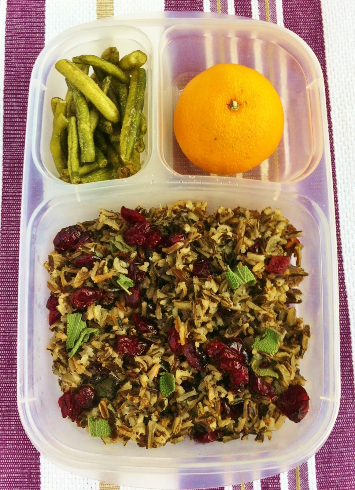 Operation: Lunch Box: Day 70 - Wild Rice Pilaf