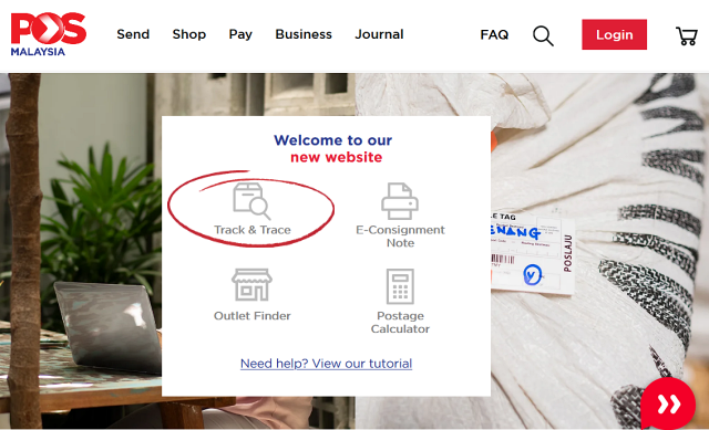 Cara Tracking Poslaju (Track And Trace)