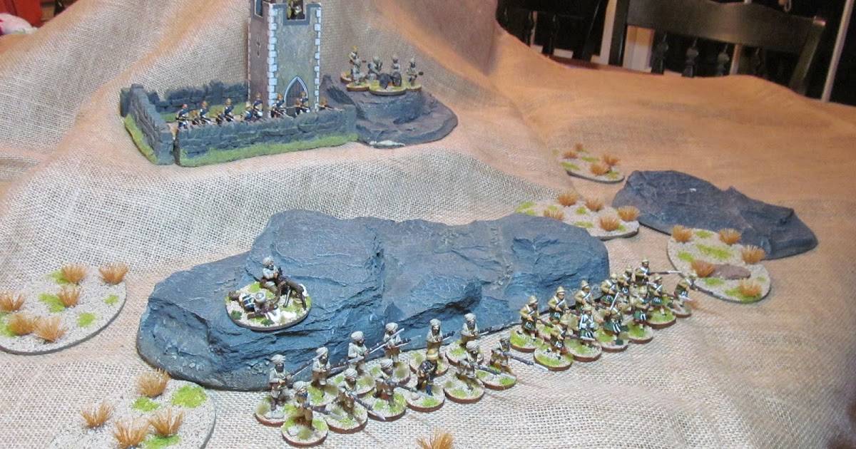 Toy Soldiers and Dining Room Battles: Huzzah! British Colonial Field Force