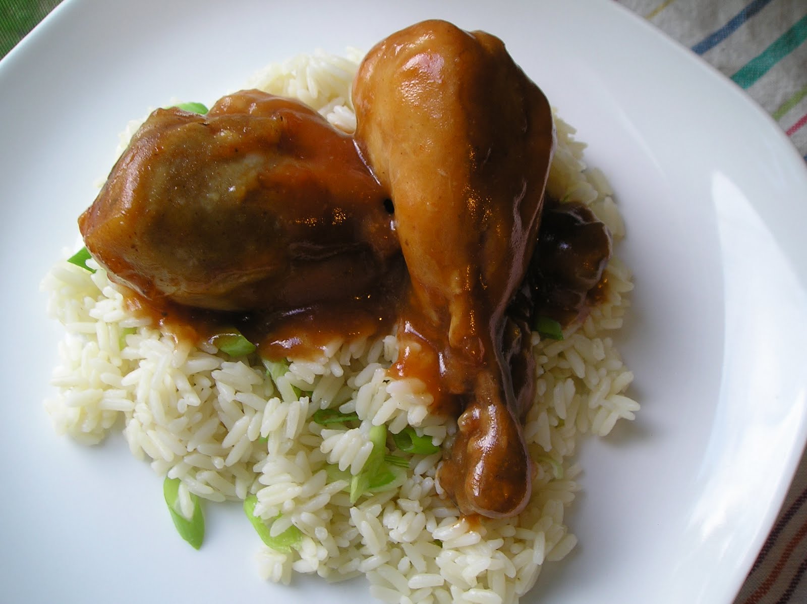 Slow Cooker Tropical BBQ Chicken ~ Edesia's Notebook