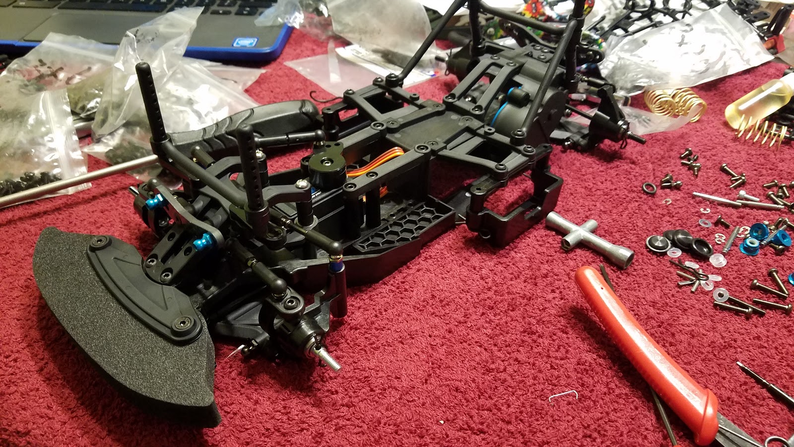 A Real Life Tinker Gnome: The Tamiya M08 Concept - Doing a RWD mini ...