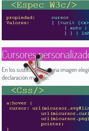 EsCss: Cursores Css personalizados con imágenes con data-uri. Por @Kseso