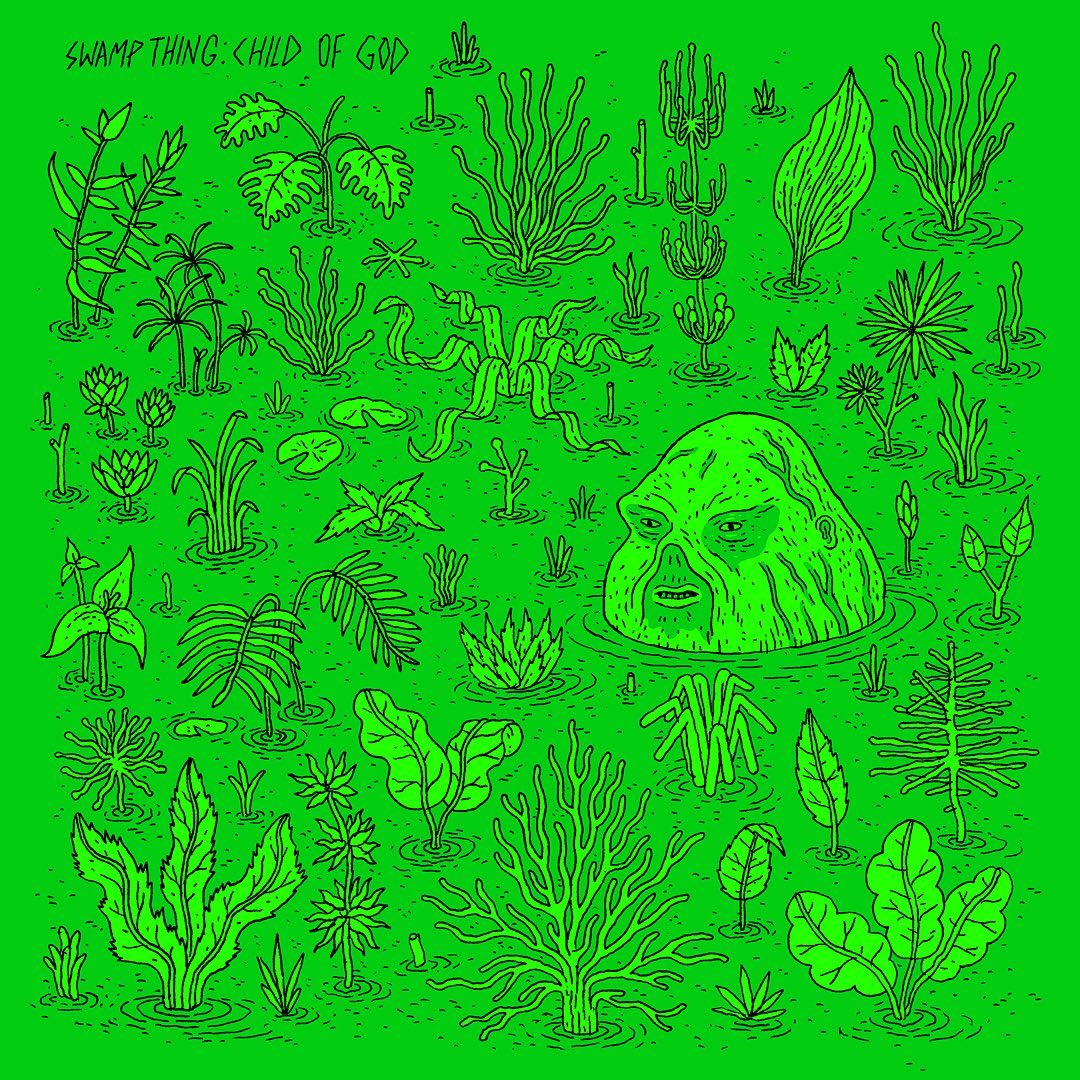 * ALAN MOORE WORLD *: Swamp Thing: Child of God by Jesse Jacobs