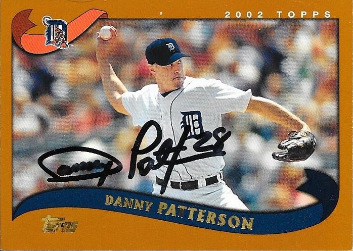 foul bunt: TTM Success - Danny Patterson