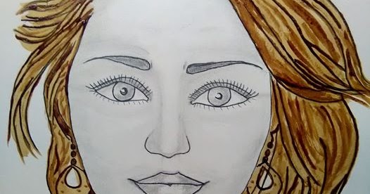 PINTADO CON CAFE: DIBUJO PINTADO CON CAFE