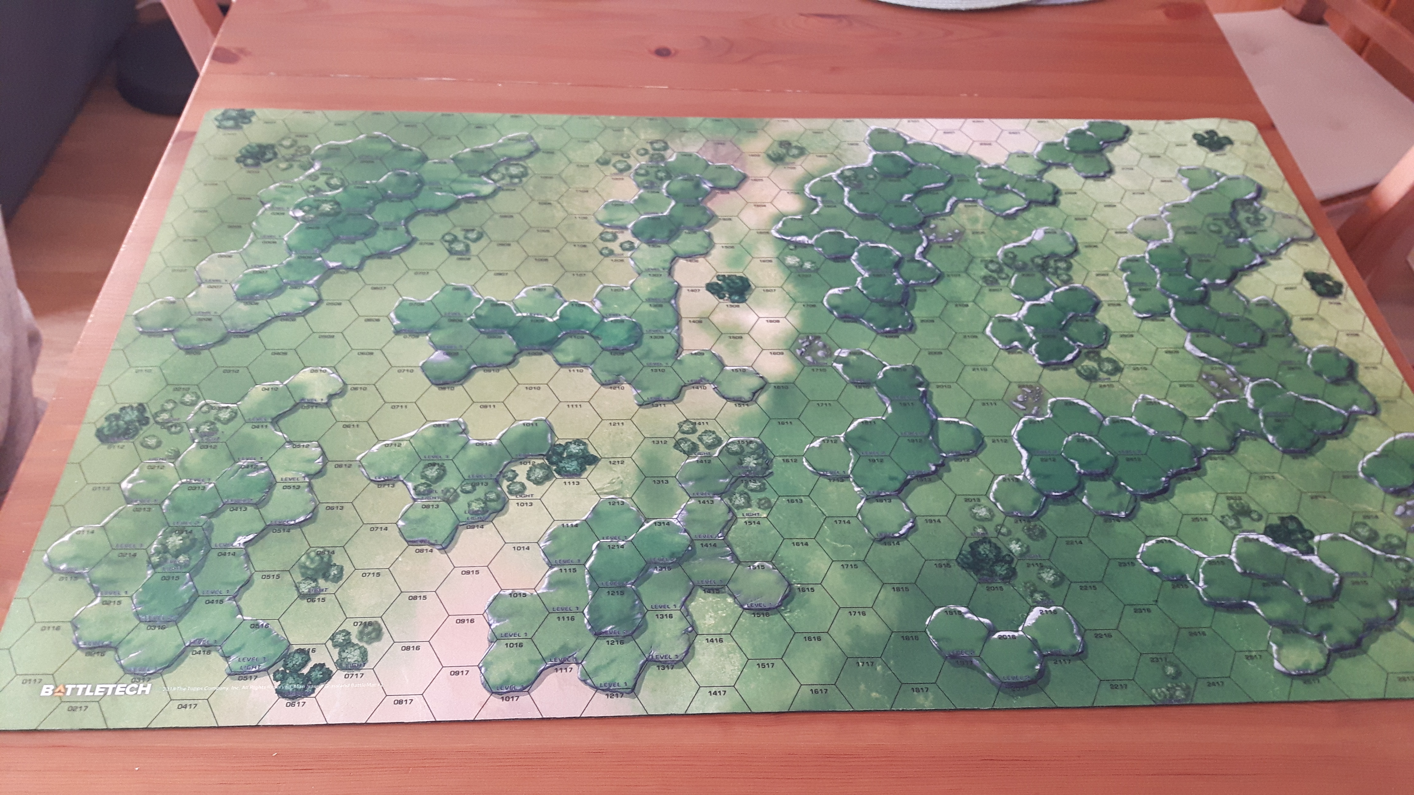 Jedyna i Słuszna Wojna o Ciacho: BattleTech Battlemat - recenzja ...