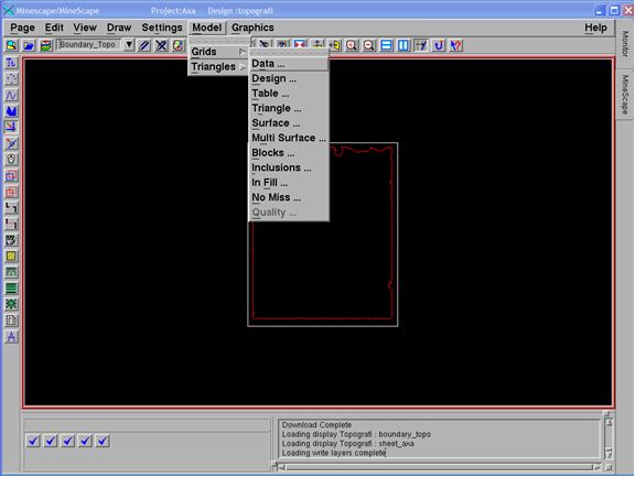 Membuat Kontur dan Cross Section dengan Minescape (1)