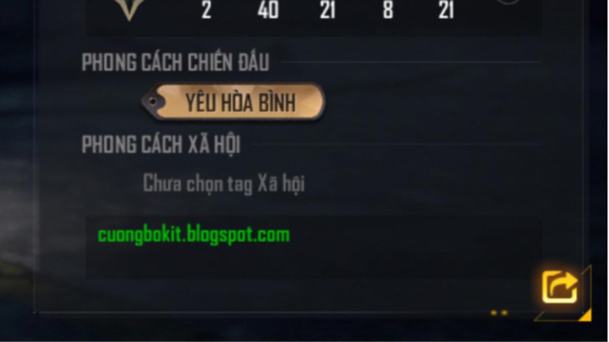 Bảng màu FF, cách viết chữ màu Free Fire - CuongbokIT