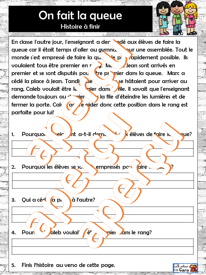 la classe de caro.: L’école - La rentrée