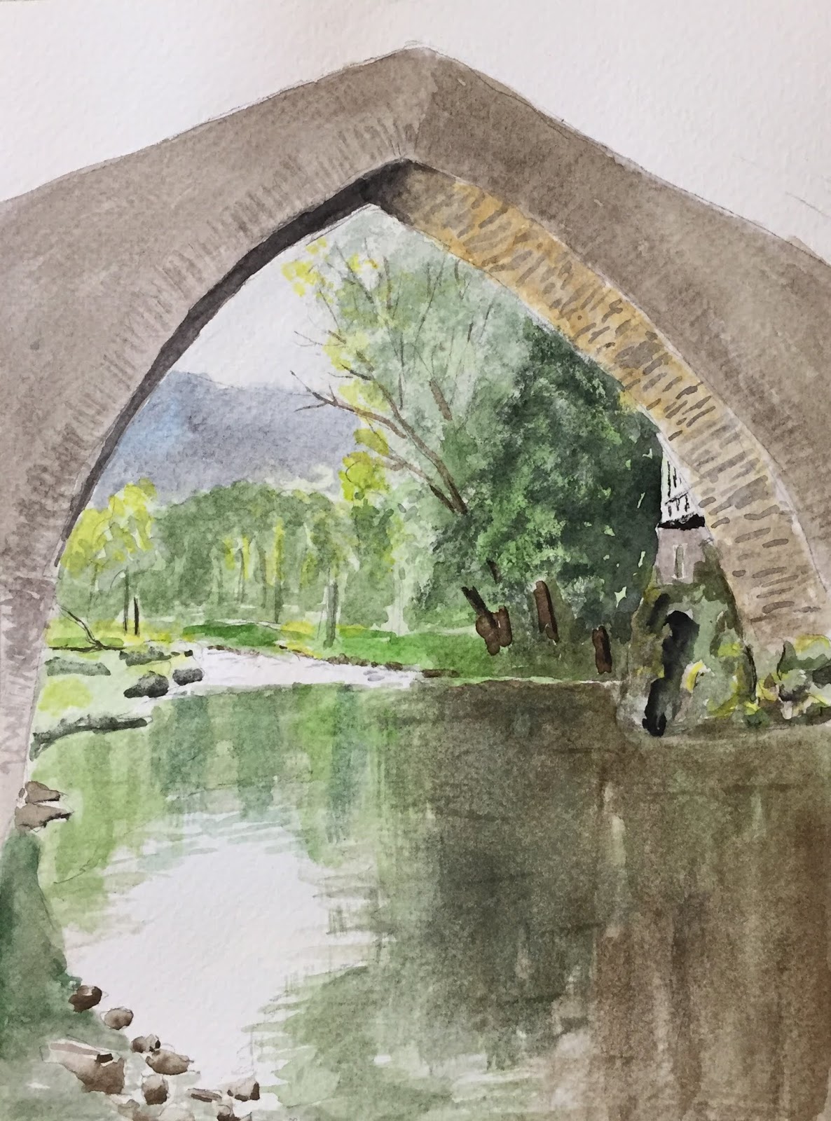 Aquarellista!: Bridges in watercolours