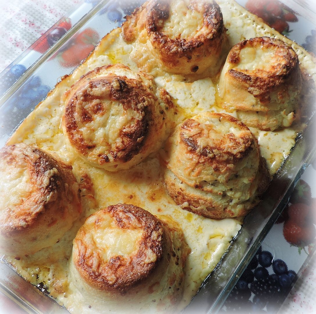 Twice Baked Cheese Soufflés | The English Kitchen