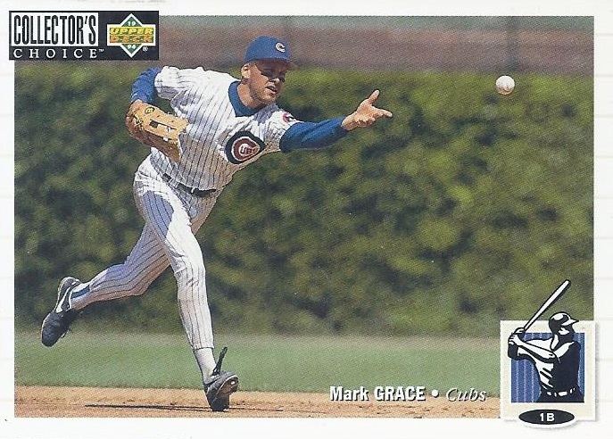 1994 Collector's Choice - Card By Card: 114 - Mark Grace