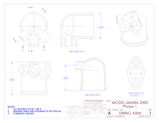 Solidworks Model Mania 2000 - Solidworks CAD