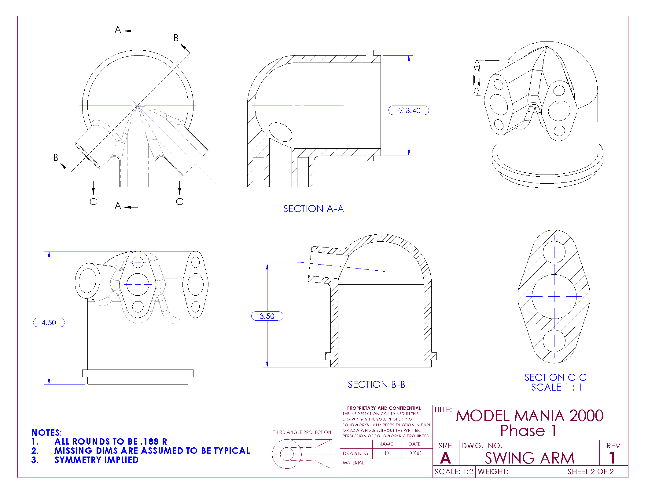 Solidworks Model Mania 2000 - Solidworks CAD