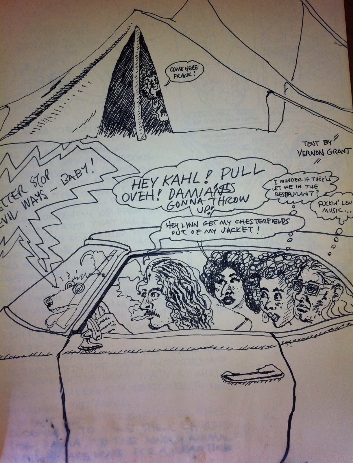 XtimemachineX: The Mysterious Psychedelic Comic Art Of Frank Mell