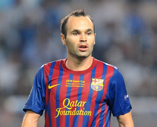 Top Sports Players: Andera Iniesta Profile And Images-Pictures