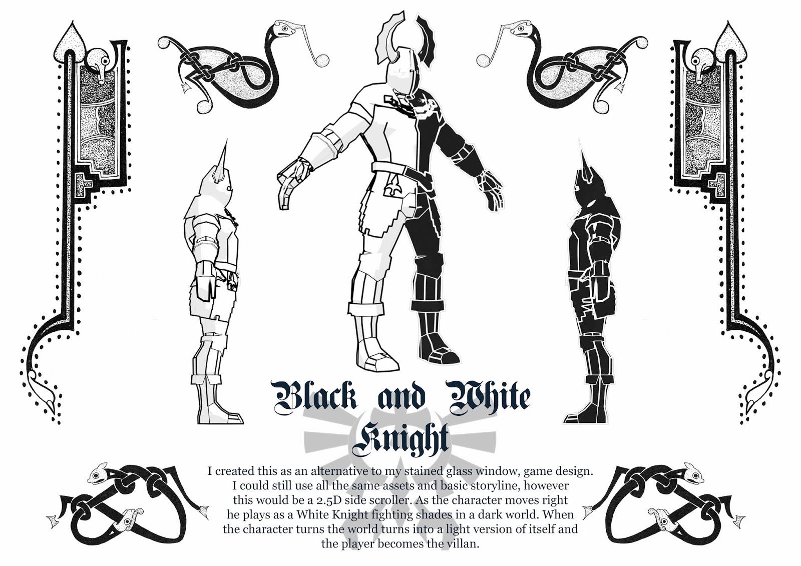 The iTearooms Blog: Black and White Knight, Alternate Game Idea