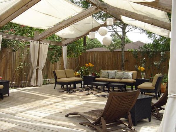 Practical ideas for arranging terrace with canopy - Diy Fun World