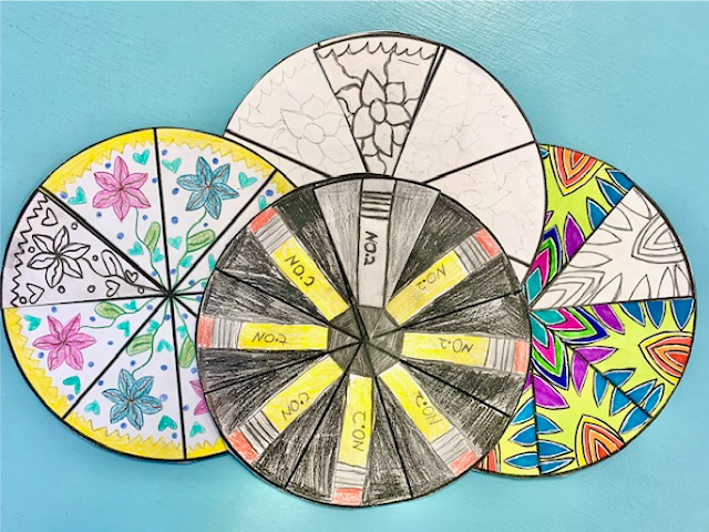 Rotations Circle Art | No. 2 Pencils