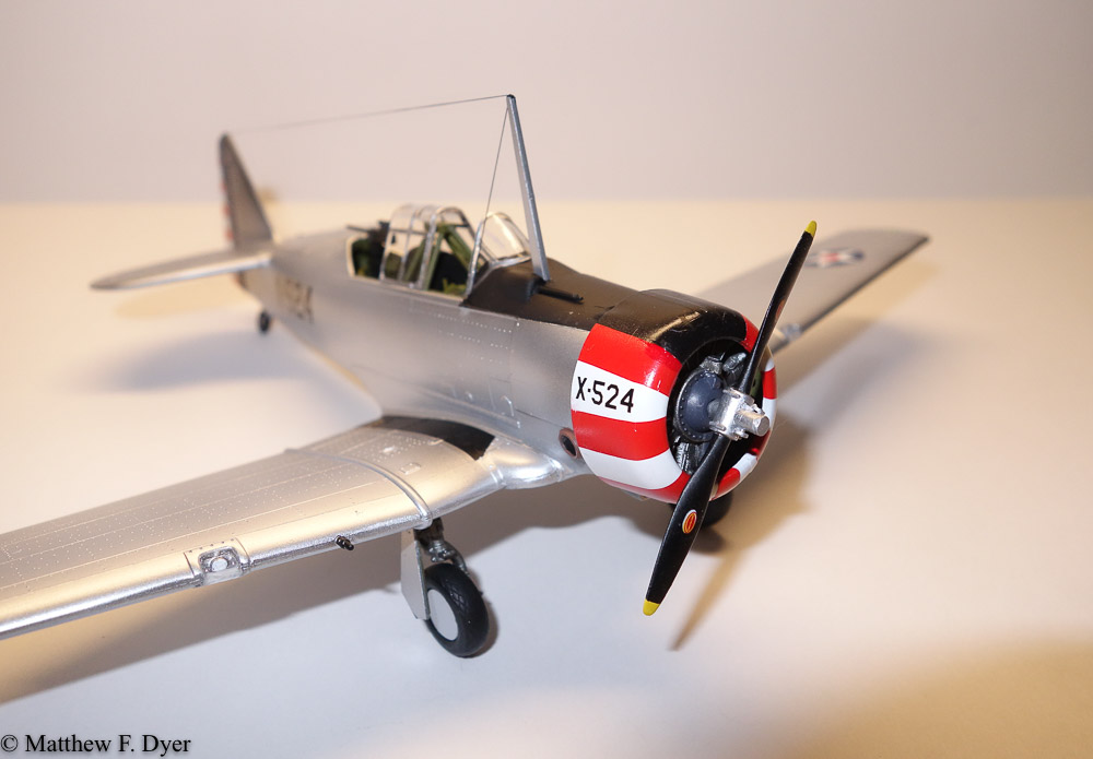 Matt's Models and Comment: Monogram AT-6 Texan, 1/48 scale, Kit No. 5306