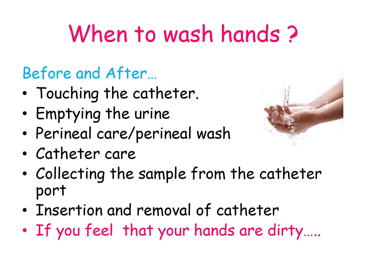 Importance of Infection Prevention from CAUTI and Use of Care Bundle ...