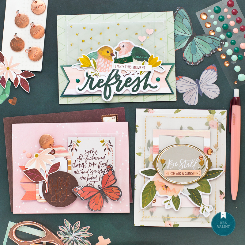 Bea Valint: Cards with Willow collection | American Crafts DT