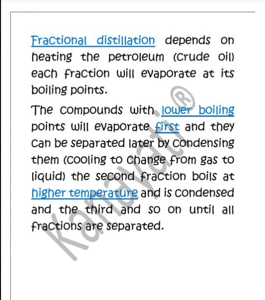 Chemistry For IGCSE Cambridge 0620: Fractional Distillation - Organic ...