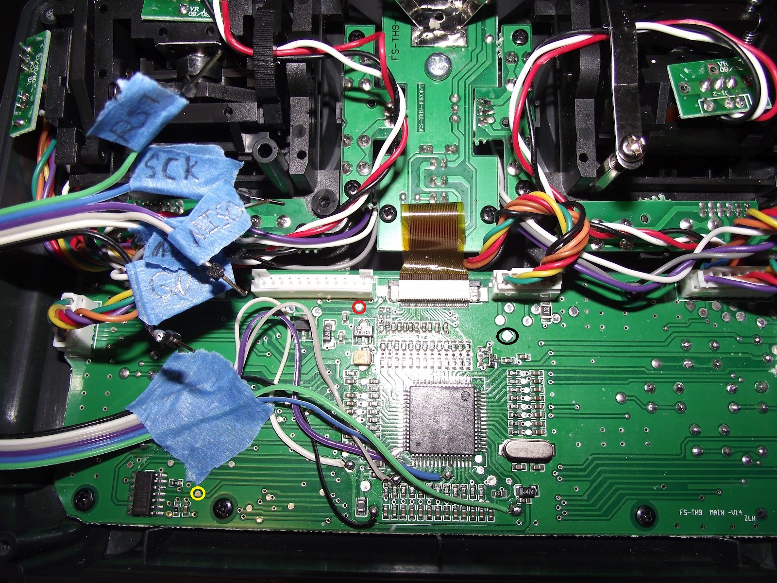 Digitalduino: FrSky DHT DIY 9x Mod with ER9x Integrated Telemtry