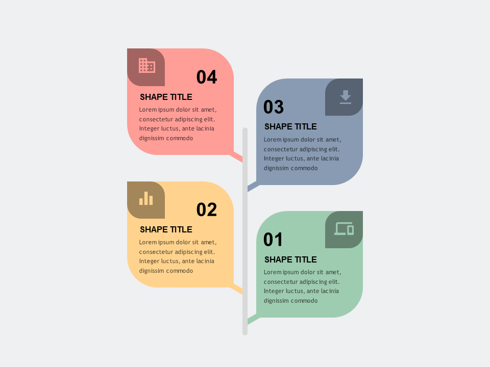 Both Leaf PowerPoint Templates - PowerPoint Free