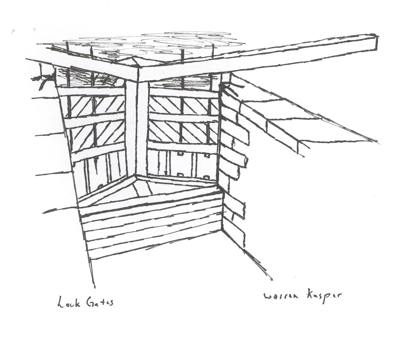 Warrens World: C&O Canal Drawings